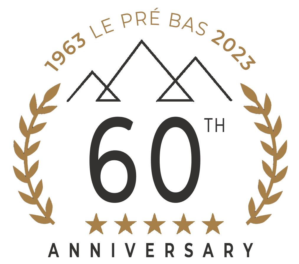 logo60ansv2 transparent (1) | Le Pré Bas